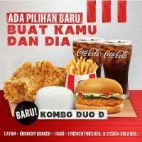 Menu KFC Kombo Duo Terbaru