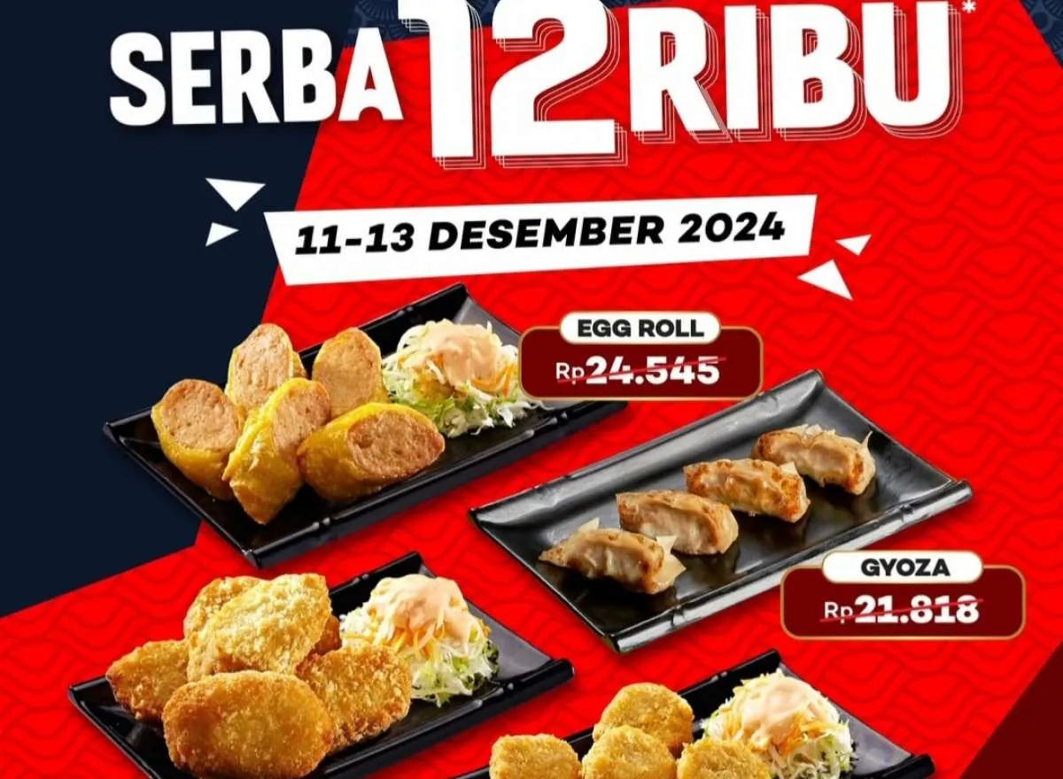 3 Macam Promo 12.12 Gokana: Paket Year End Special-Paket Serba Rp 12.000
