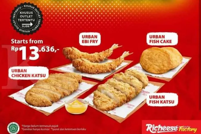 Promo Richeese Factory Fun Deal, 4 Menu Ala Carte Mulai Rp 13.636 di ...