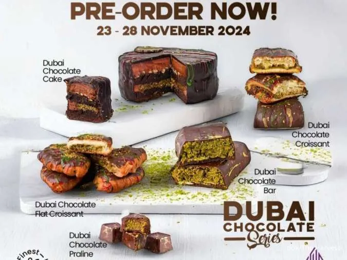 Promo The Harvest Pre-Order 5 Menu Dubai Chocolate Series Edisi 23-28 ...
