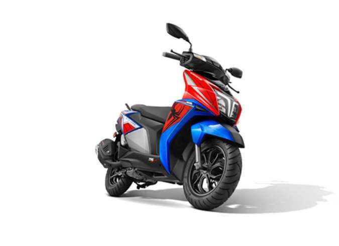 Film Mulai Tayang, TVS Ntorq 125 Tampil dalam Edisi Motor Spider-Man