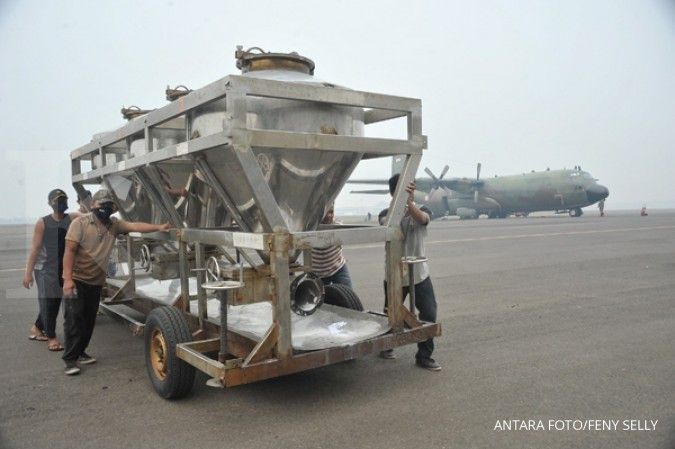 Hujan buatan sangat tergantung awan cumulus