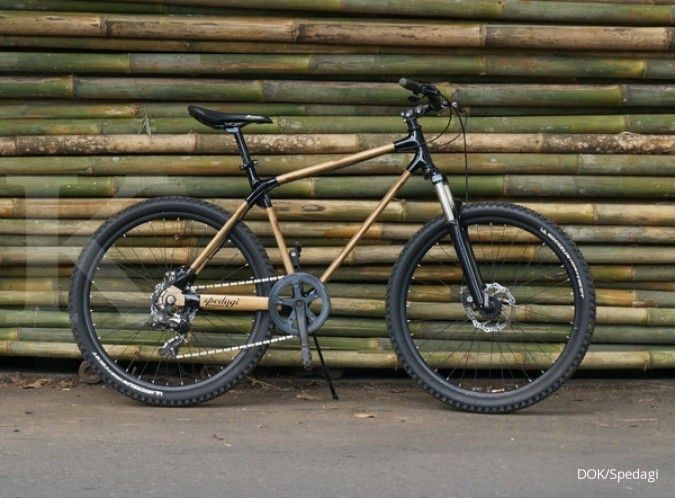 Kring...kring, sepedaku terbuat dari bambu