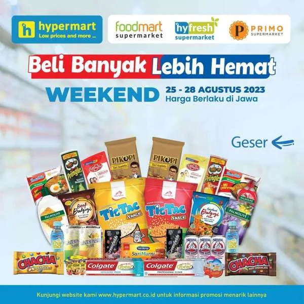 Promo Hypermart Beli Banyak Lebih Hemat 25-28 Agustus 2023, Ada Promo ...