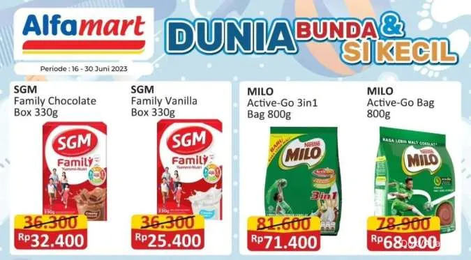 Promo Susu Keluarga di Alfamart, Potongan Harga Lumayan Berlaku sampai ...