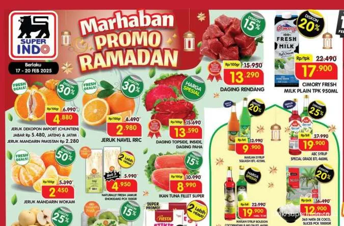 Katalog Promo Superindo Weekday Diskon hingga 50% Periode 17-20 ...