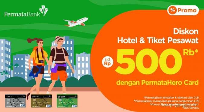Diskon Hotel Tiket Pesawat PermataHero Card Hingga Rp 500 000 Sampai diskon-hotel-tiket-pesawat-permatahero-card-hingga-rp-500-000-sampai
