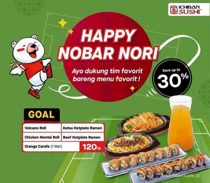 Ichiban sushi promo store