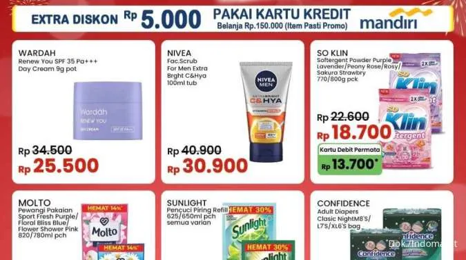 Promo JSM Indomaret 19-21 Januari 2024, Produk Perawatan Tubuh Harga ...