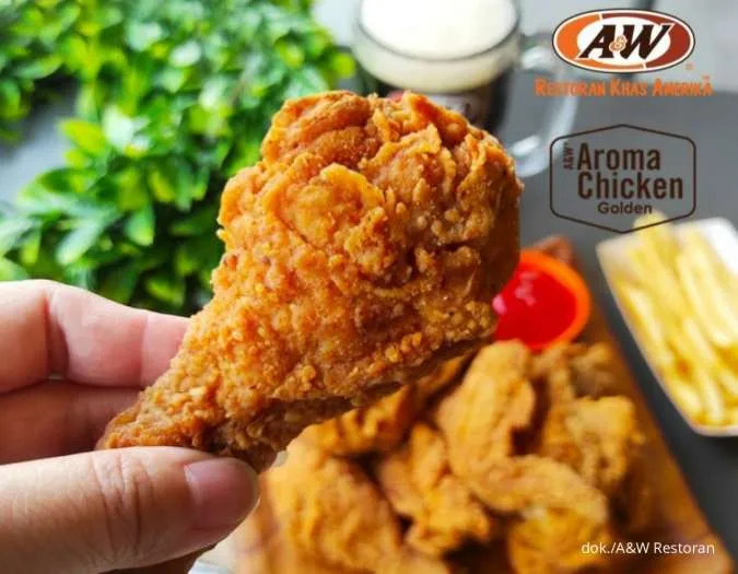 Promo A&W Weekend Deals 2-4 Sep 2022, Hemat Paket Aroma Chicken hingga ...