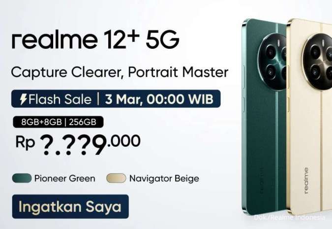Harga HP Realme 12+ - Segera Hadir di Indonesia, Intip Bocoran ...