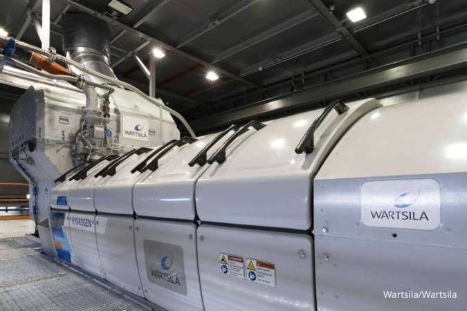 Wartsila Uji Mesin Hidrogen 100% di Spanyol