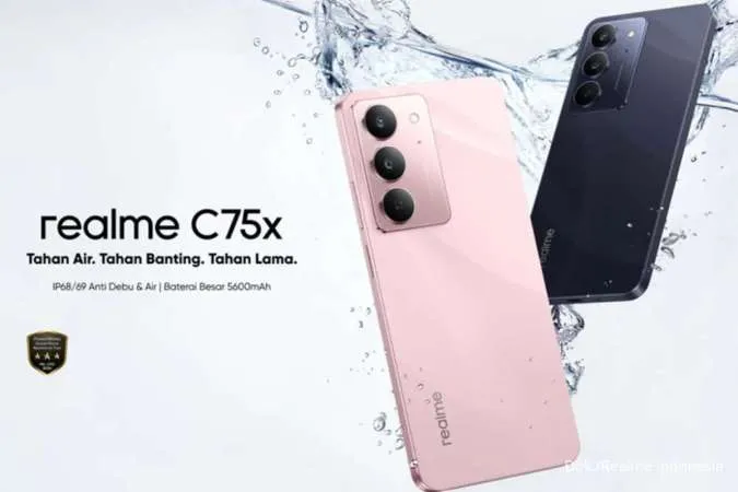 Realme C75X Harga Terbaru April 2025, Simak Spesifikasi & Harga Terbaiknya