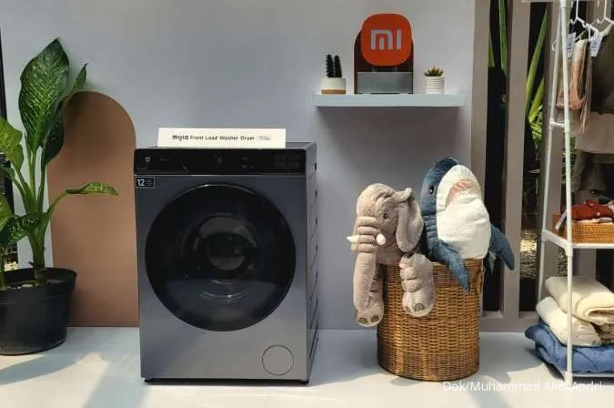 Xiaomi Rilis Mijia Front Load Washer Dryer, Mesin Cuci Pertama Xiaomi di Indonesia