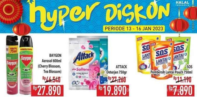 Harga Promo JSM Hypermart Hari Ini Sabtu 14 Januari 2023, Diskon Sampai 70% Harga Promo JSM Hypermart Hari Ini Sabtu 14 Januari 2023, Diskon Sampai 70%