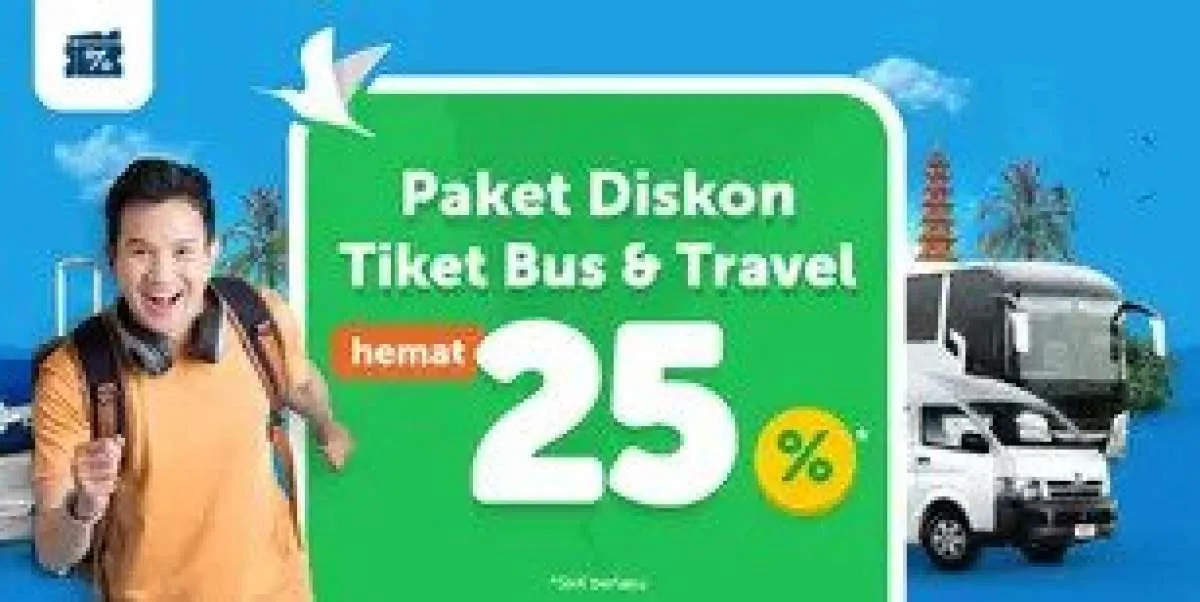 Manfaatkan Promo Traveloka Tiket Bus & Travel Hemat sampai 25%