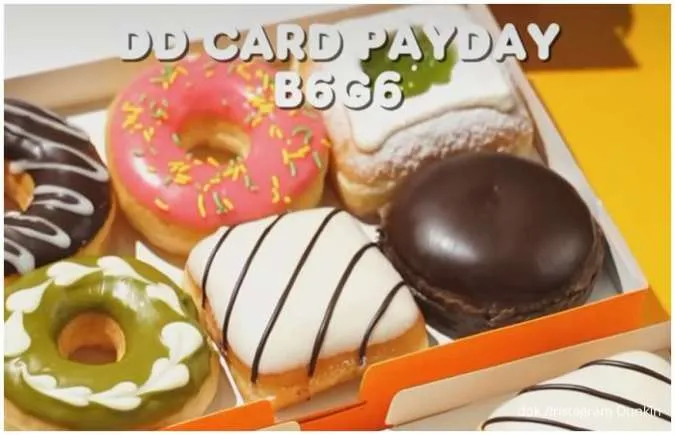 Promo Dunkin DD Card Buy 6 Get 6 Donut Classic, Terbatas Hanya 28-30 ...