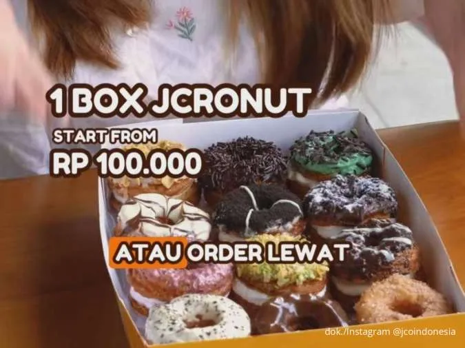 Ada yang Baru! Promo Jcoronuts dari JCO 1 Kotak Beragam Rasa Mulai Rp 100.000 Saja